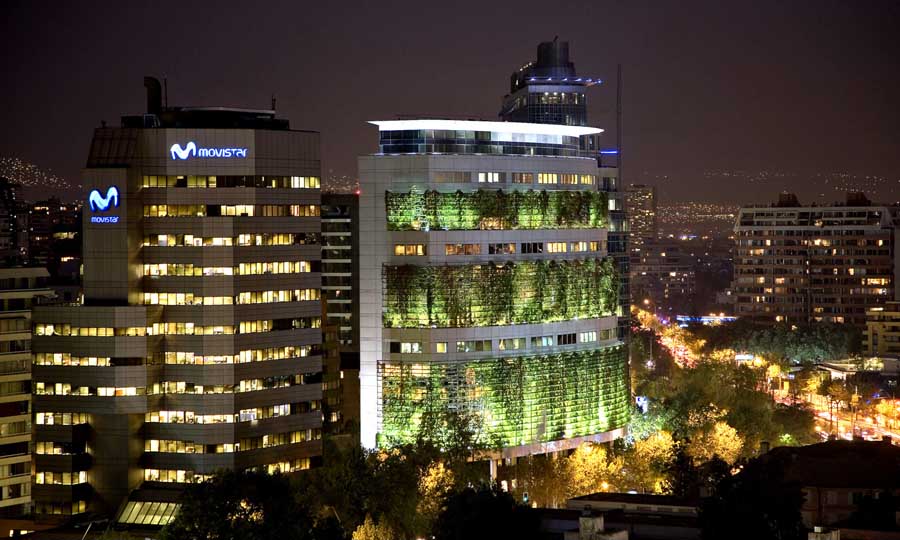 Edificio Consorcio de Santiago, un ejemplo de urbanismo sustentable.